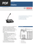 Plena Voice Alarm Controller LBB1990/00 | PDF | Microphone | Amplifier