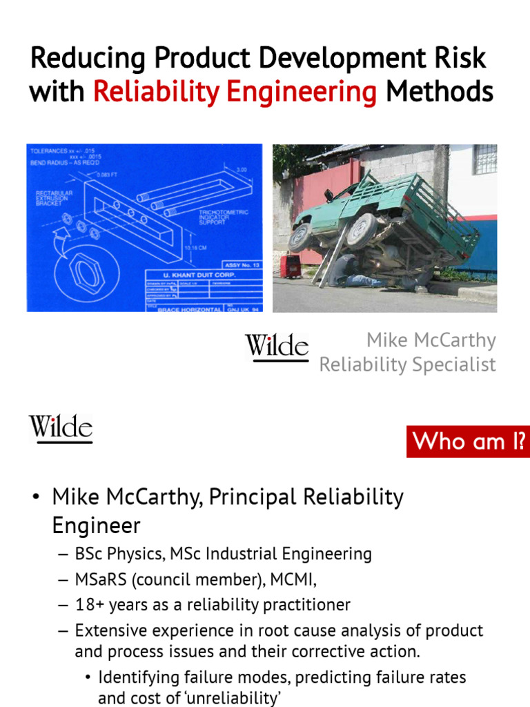 Reliability Engineering Reducing Risk Product Development 1694651338 | PDF | Reliability ...