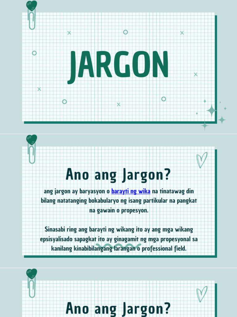 Jargons | PDF