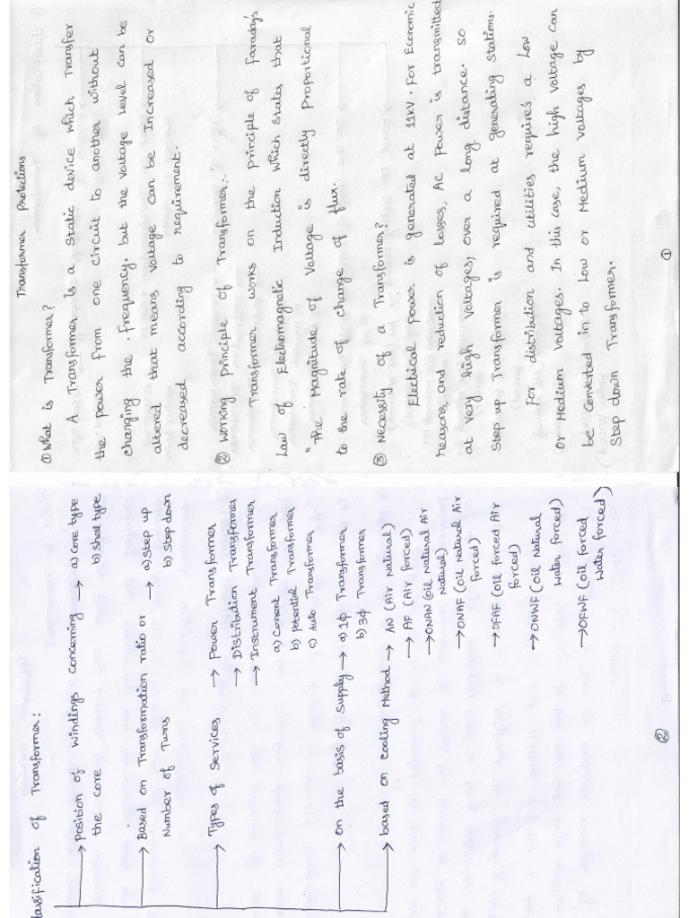 Power Transformer Protection | PDF