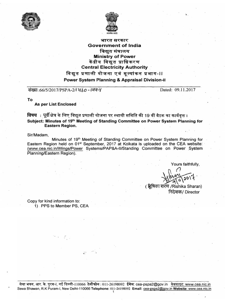 10-Jan-2019-18 - 19 SCM Minutes PART 1 | PDF