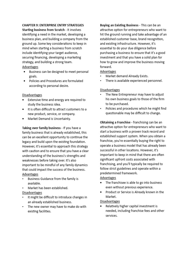 Entrep Reviewer | PDF