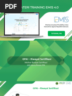 Langkah Pendaftaran EMIS 4.0 Bagi GPAI UNTUK DIRIMU | PDF