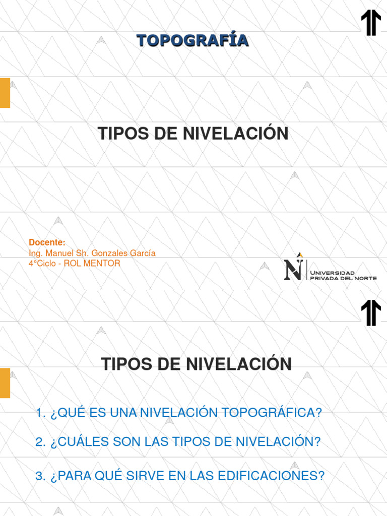 Tipos De Nivelación Pdf Science