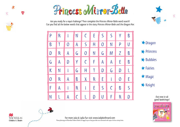 Julia Donaldson Word Search | PDF