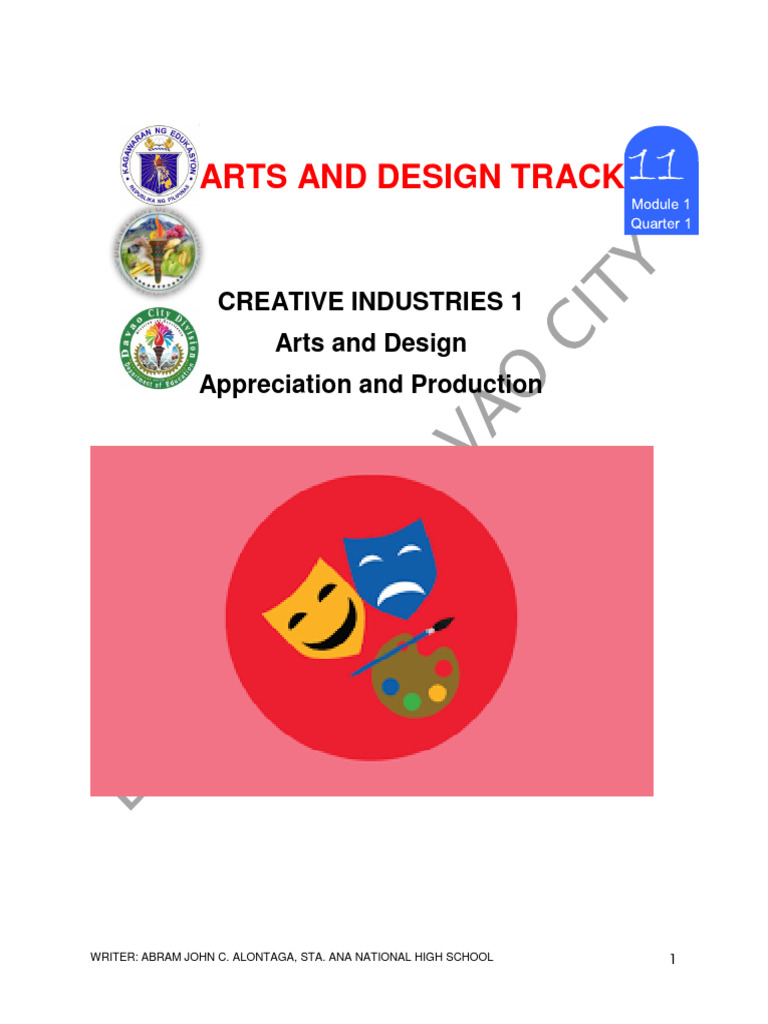 Q1 Creative Industries I 11 - Module 1 | PDF