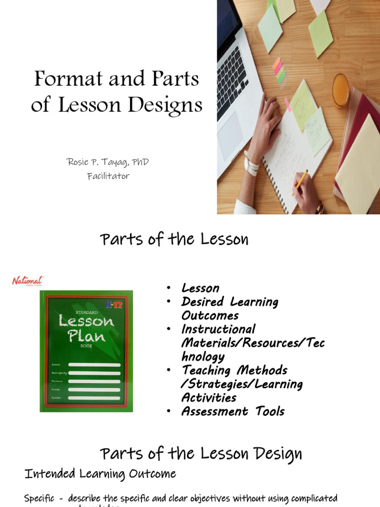 Lesson Design Essentials for Educators | PDF