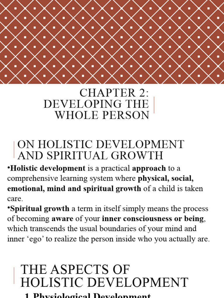 Chapter 2 Developing The Whole Person 1 | PDF | Cognitive Development ...