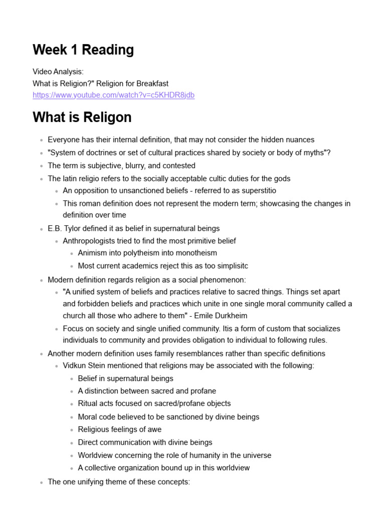 Week 1 Reading | PDF