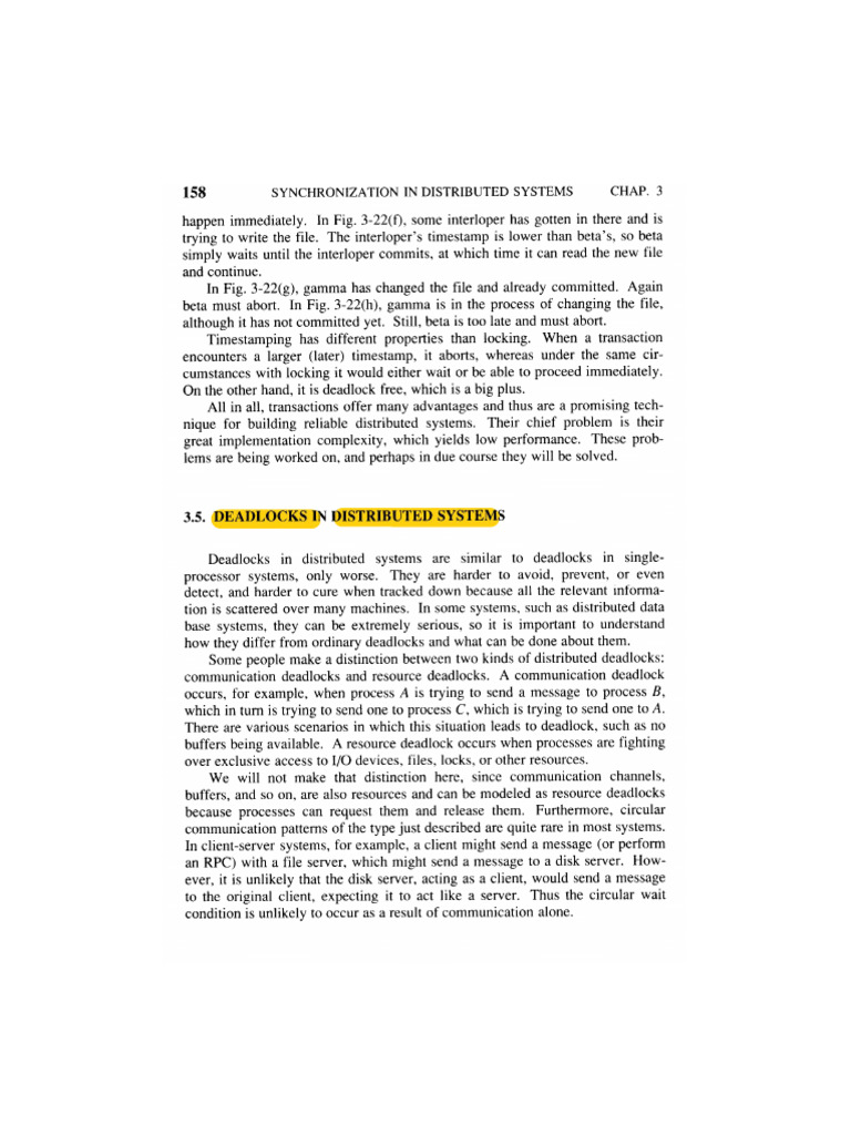 Module 4 - Deadlocks-Lecture Material | PDF