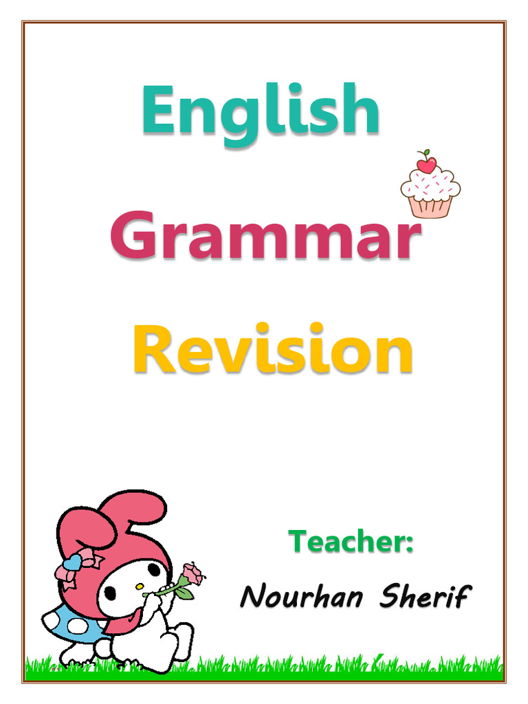 Grammar Revision | PDF | Grammatical Number | Plural