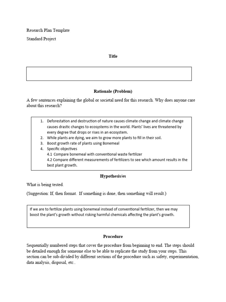 Template Standardmk2 | PDF | Experiment | Fertilizer