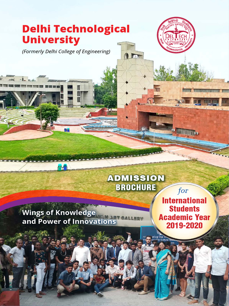 DTU Admission Brochure 2019 | PDF