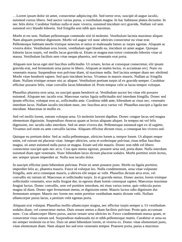 Lorem Ipsum - All The Facts - Lipsum Generator - Vol 4 | PDF