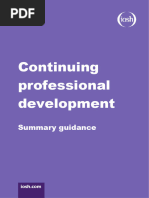 RCOT CDF Pillars and Standards Into CPD Reflection | PDF | Occupational ...