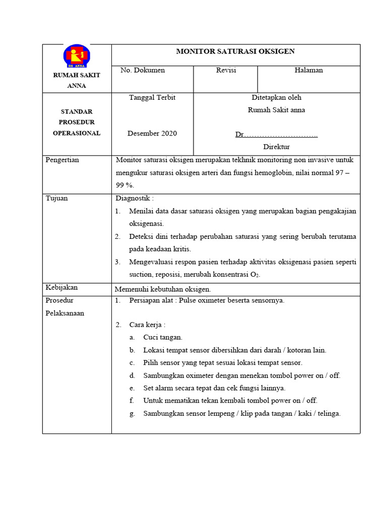 Monitor Saturasi Oksigen | PDF | Griya & Taman