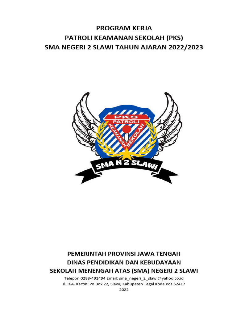 Program Kerja PKS Smandawi | PDF