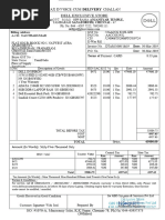 Dell Laptop Bill Warranaty | PDF | Invoice | Business