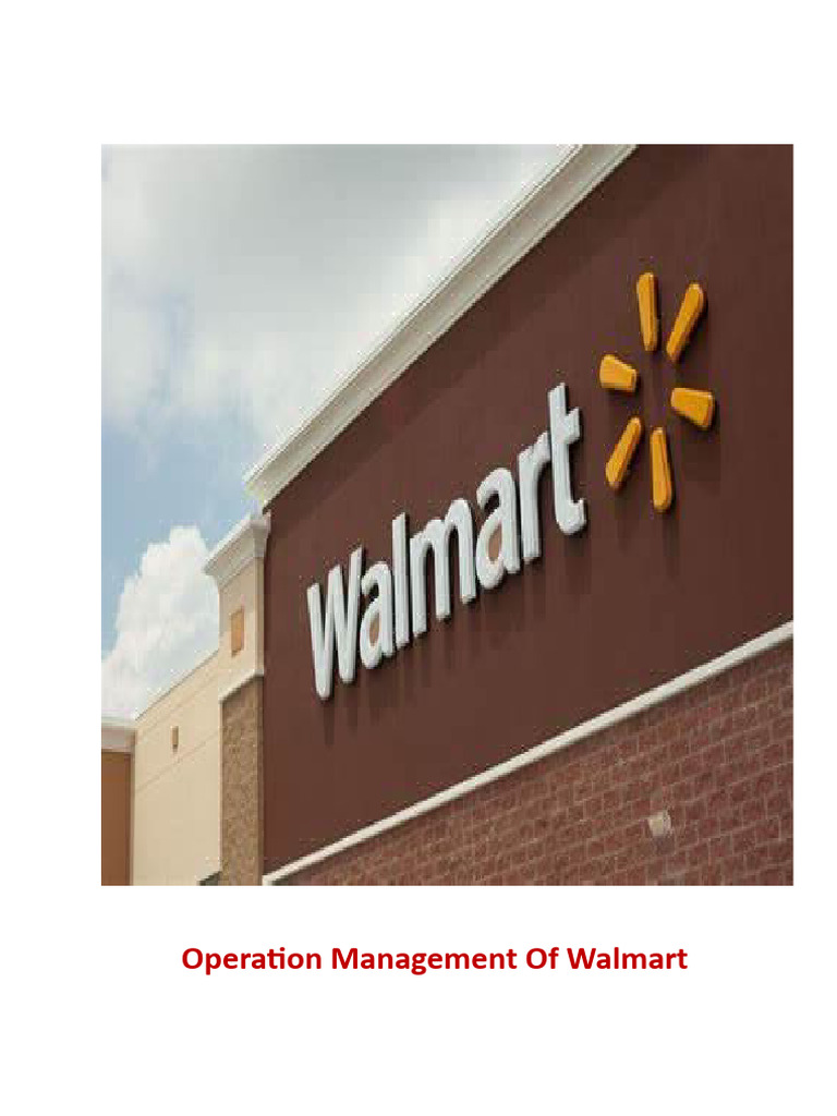 Walmart's Inventory Management Strategies | PDF | Supply Chain | Walmart