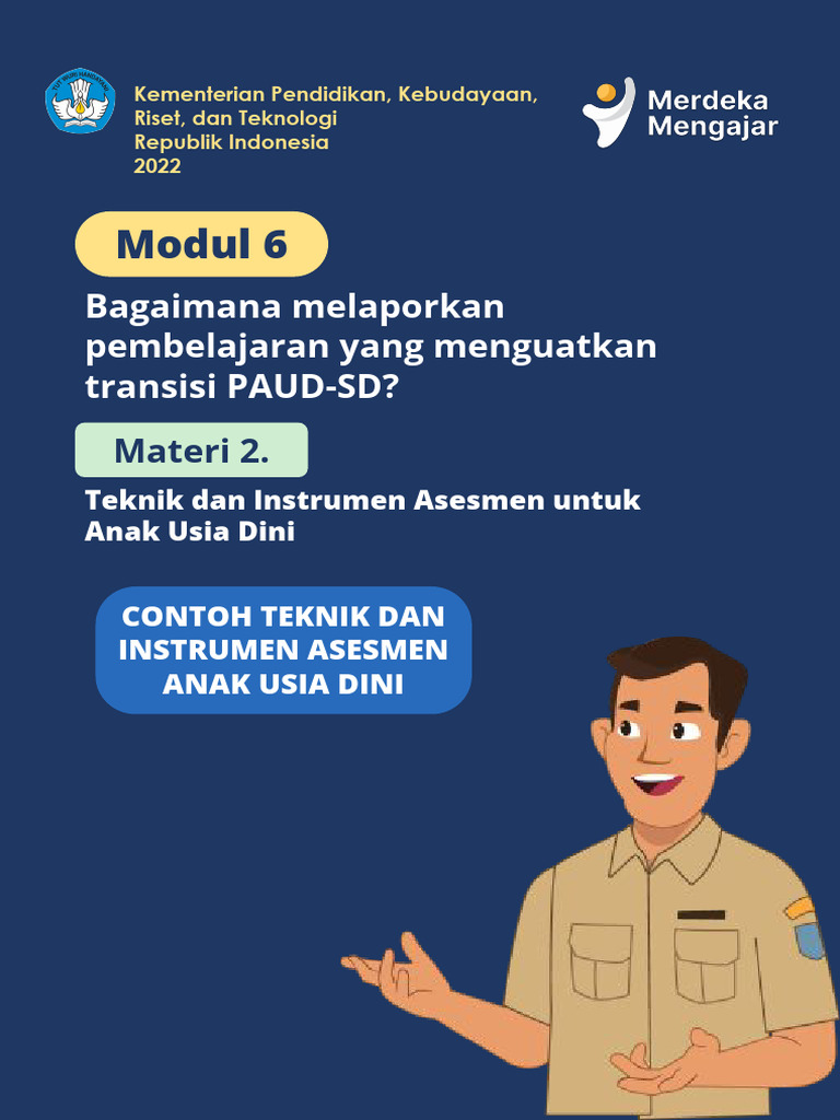5 - Modul 6.2 Contoh Instrumen Asesmen | PDF
