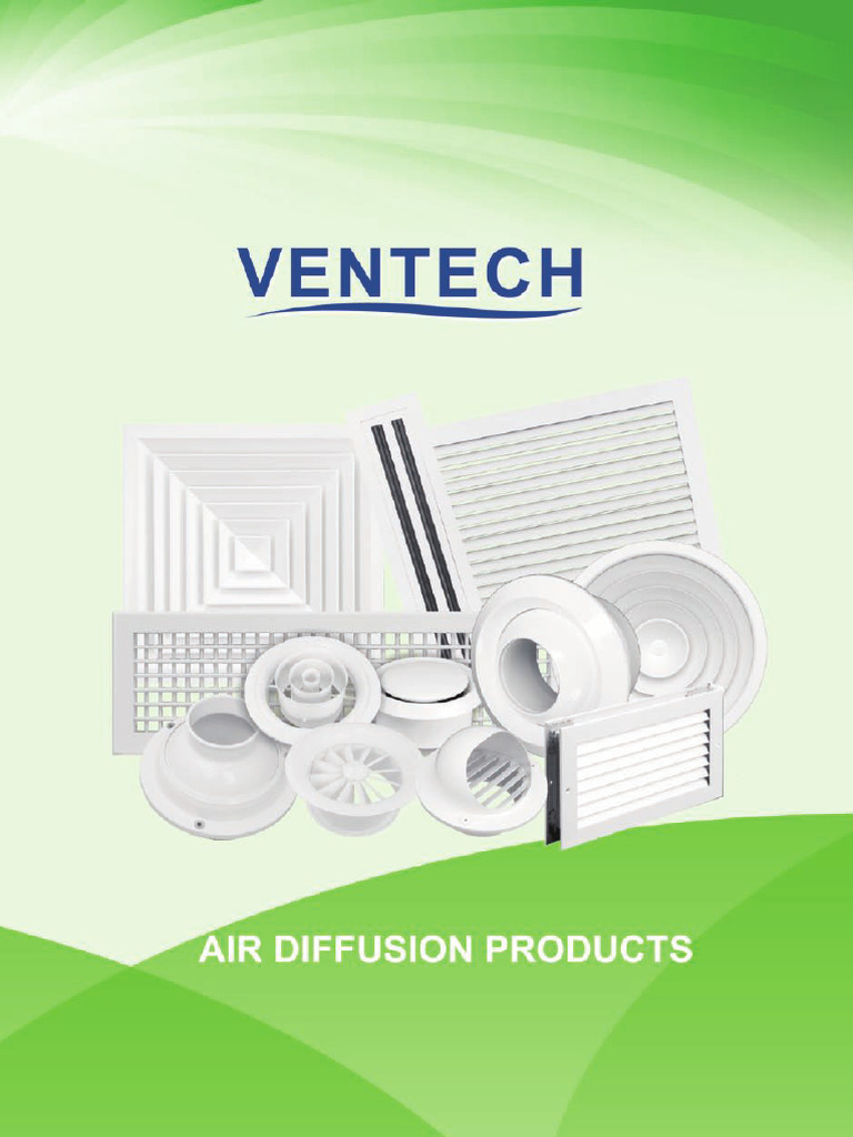 VENTECH Catalogue Air Diffuser and Grilles | Download Free PDF ...