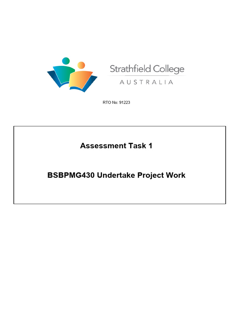 BSBPMG430 Task 1 | PDF | Risk Management | Risk