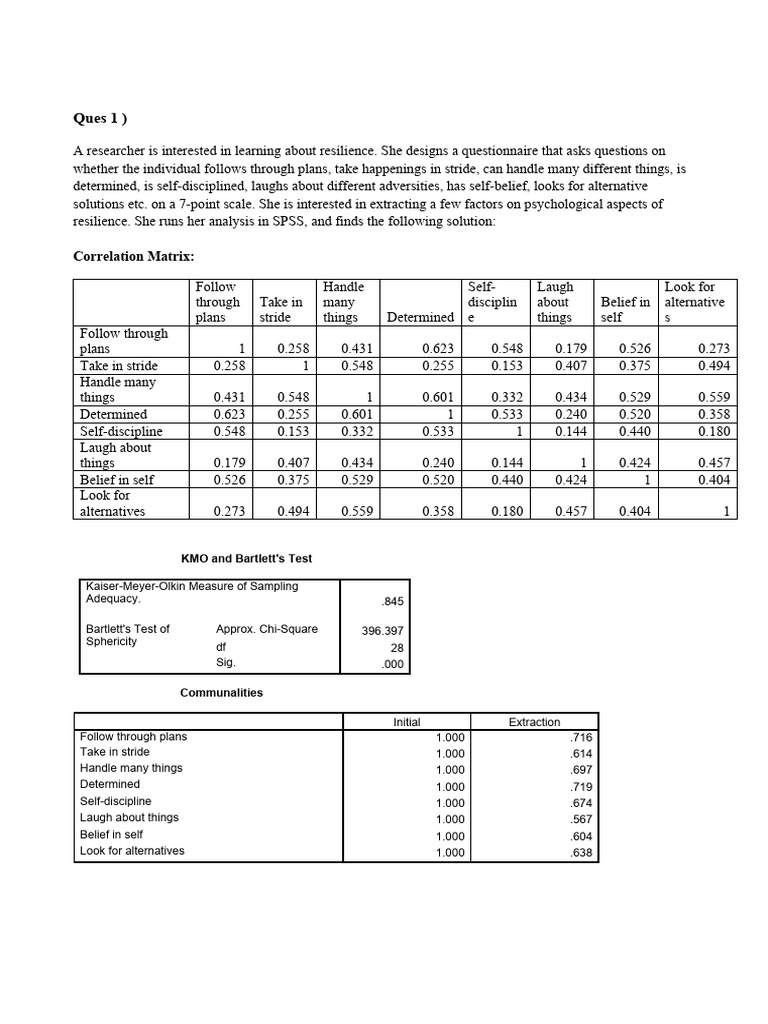 Numerical Questions in BRM | PDF | Errors And Residuals | Coefficient ...