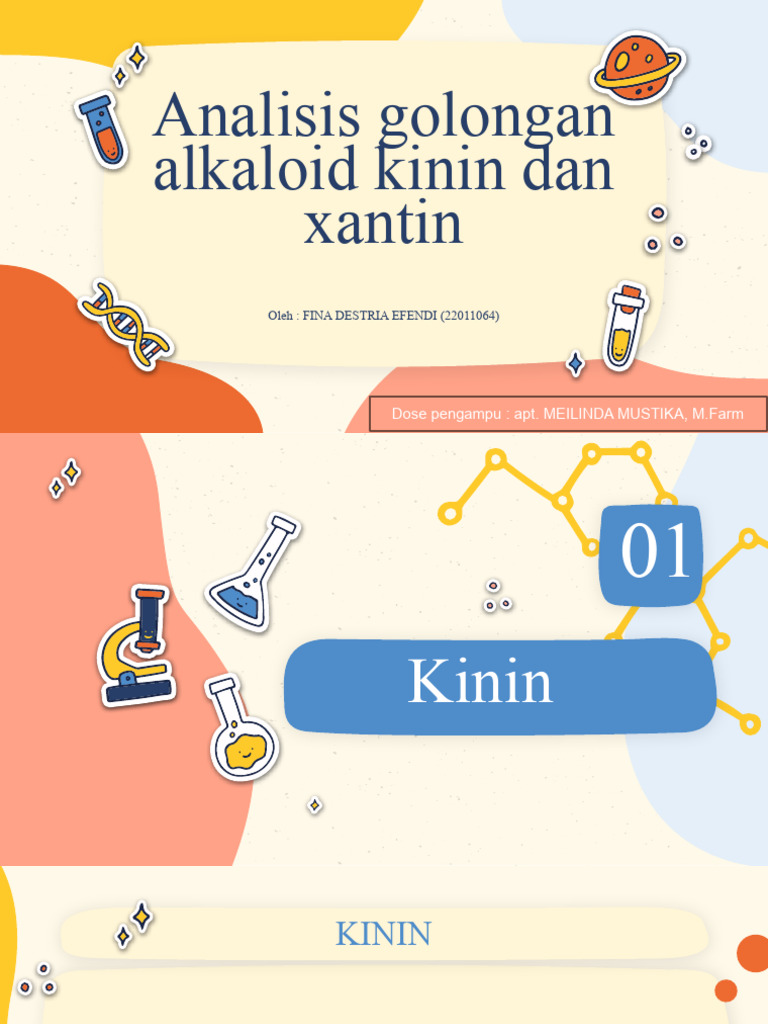 Analisis Alkaloid Kinin dan Xantin | PDF
