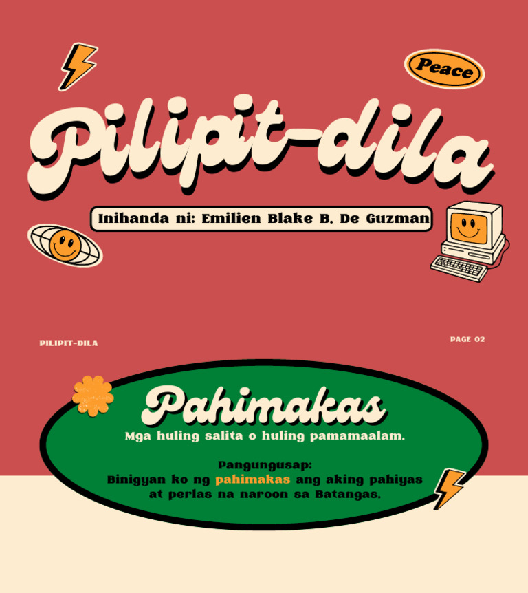 Pilipit Dila | PDF