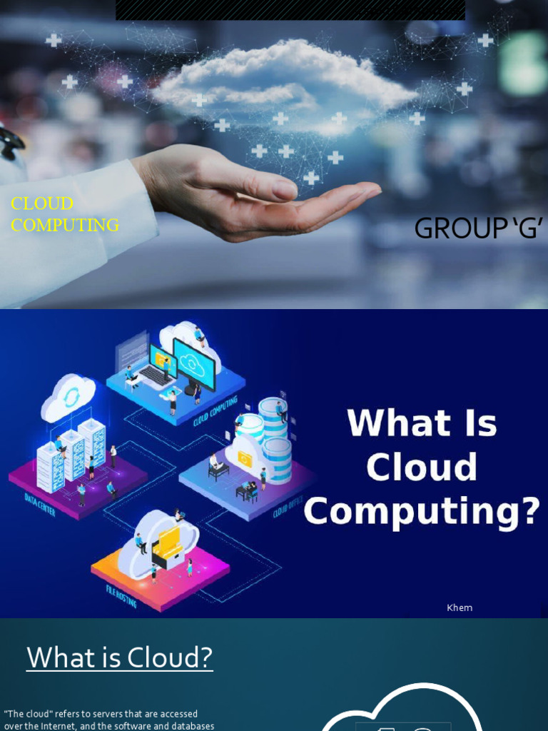 Cloud Computing G Khem | PDF | Cloud Computing | Platform As A Service