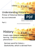 WHAT-IS-HISTORY (Freshmen Module Copy) | PDF | Positivism | Historiography