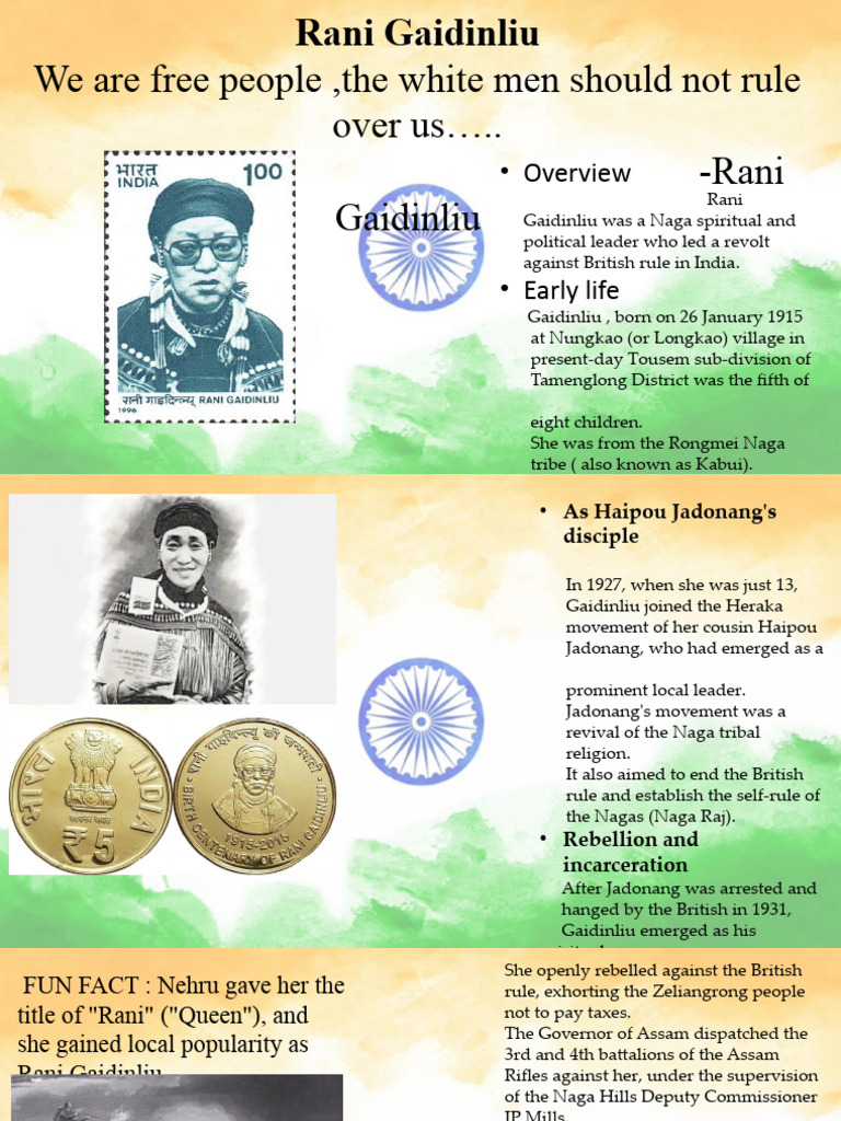 Rani Gaidinilu Made by Siddhant | PDF