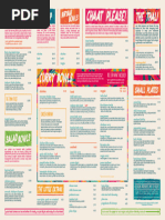 TDH Menu Oct 23B | PDF | Indian Cuisine | Food And Drink Preparation