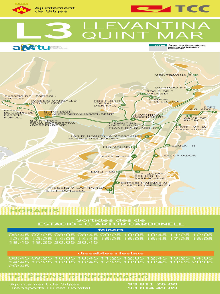 Sitges Bus L3-052023ok | PDF