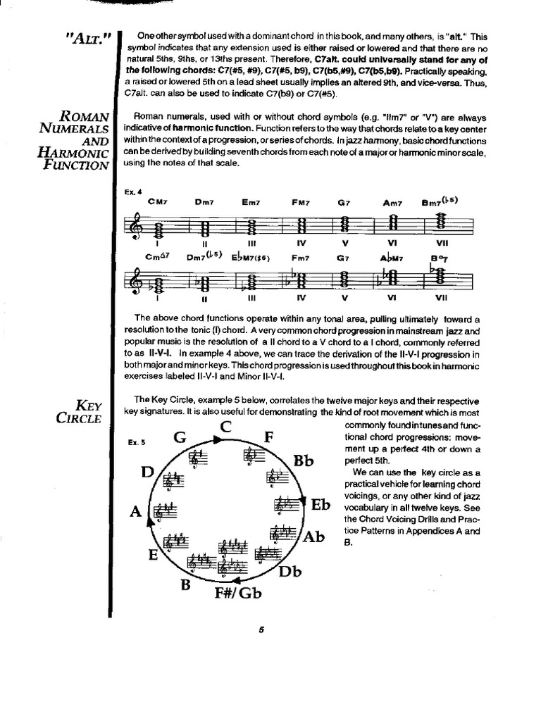 Phil de Greg Jazz Keyboard Harmony (Glissés) 4 | PDF