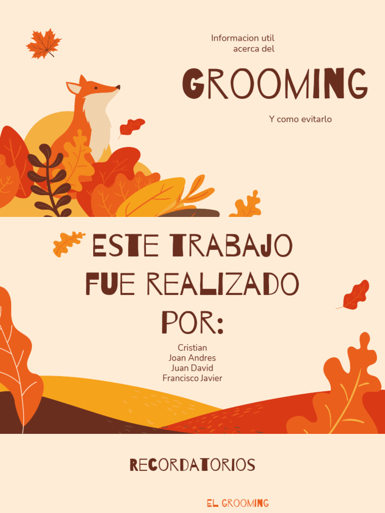 Grooming Powerpoint | PDF