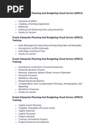 EPBCS Training | PDF | Cloud Computing | Menu (Computing)