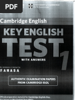 Key English Test - Reading and Writing Part 1-7 - Englishrevealed | PDF