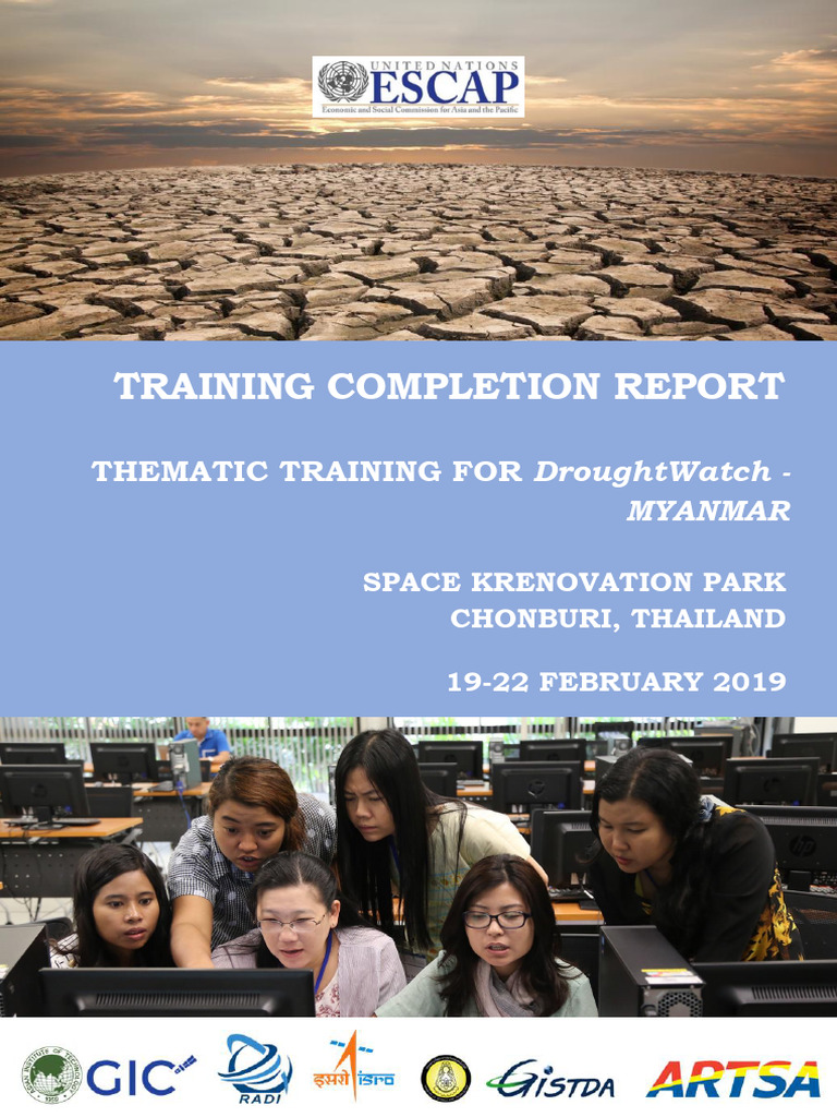 Training Course Completion Report | PDF | Geographic Information System ...