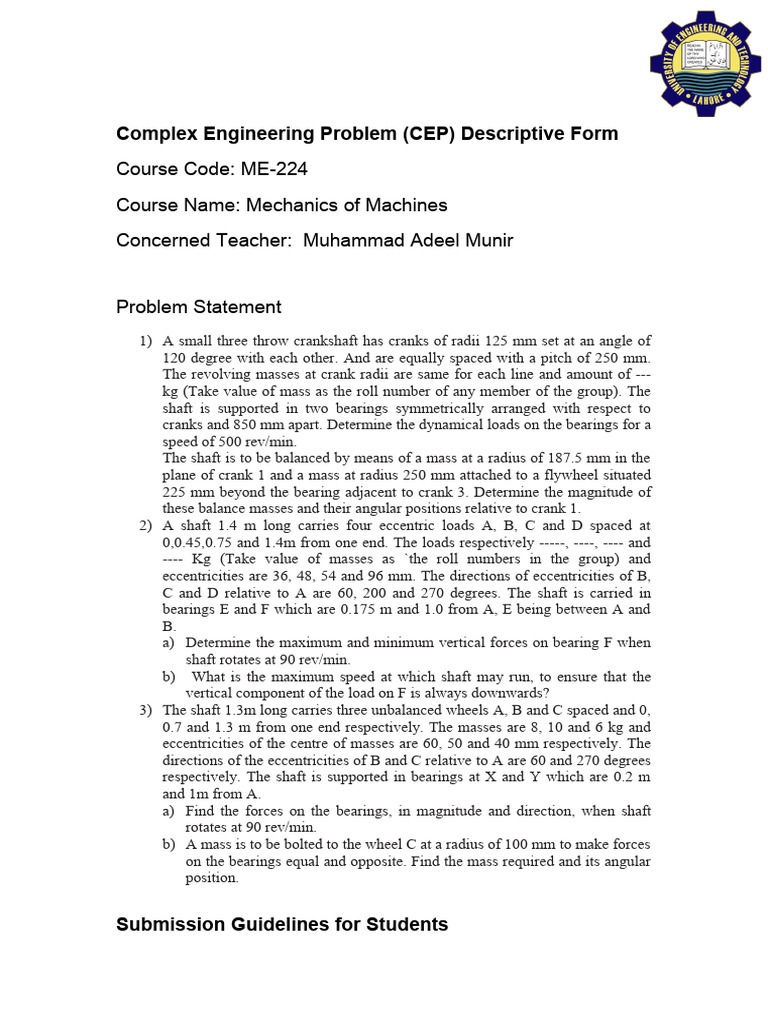 (Cep) 2020 | PDF | Force | Mechanical Engineering