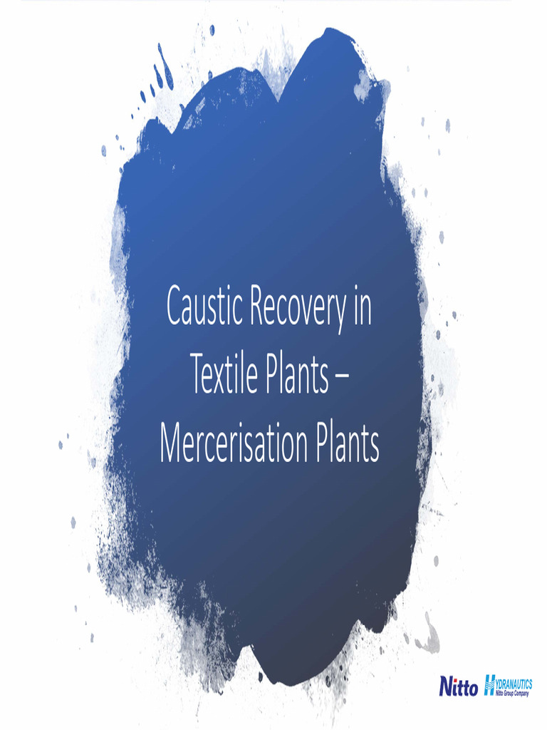 Caustic Recovery Using NF | PDF Caustic Recovery Using NF | PDF