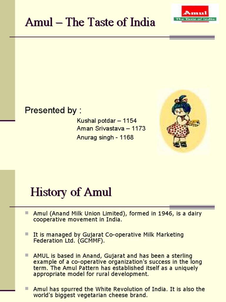 The Rise of Amul - India's Iconic Dairy Cooperative | PDF | Milk | Dairy