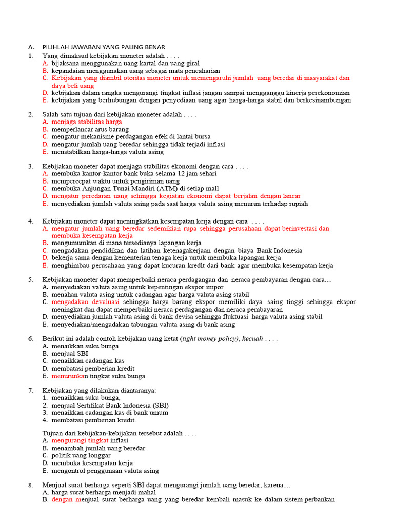 Kisi Pas Eko Xi Buat Anak | PDF