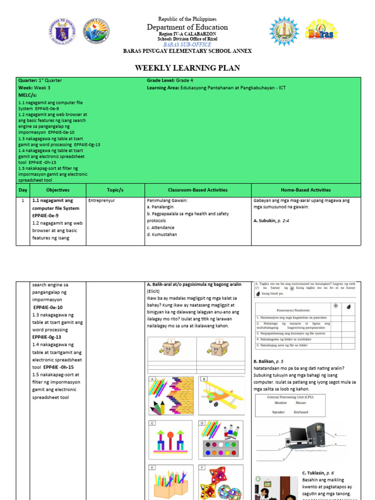 EPP4ICT WLP Week3 | PDF