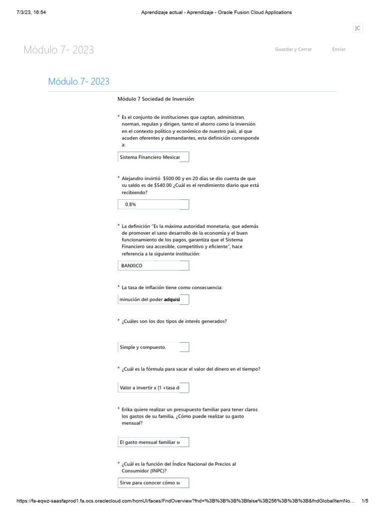 Modulo 7 | PDF | Interés | Ahorro