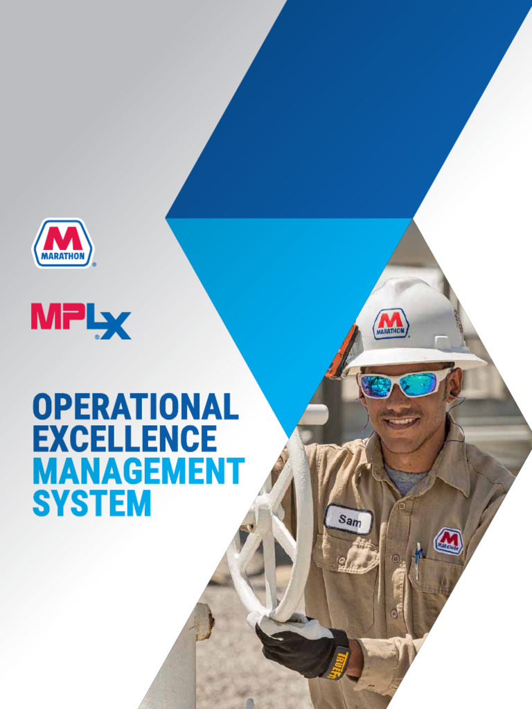 MPC - MPLX Operational Excellence Management System Booklet | PDF