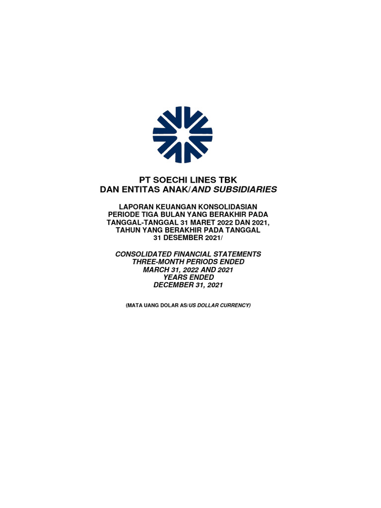 SOCI Financial Statements Per 31 Mar 2022 | PDF