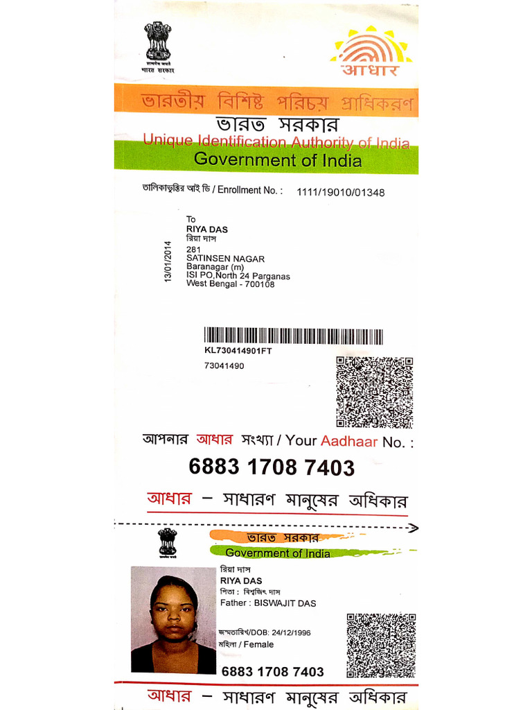 Adhar Card | PDF