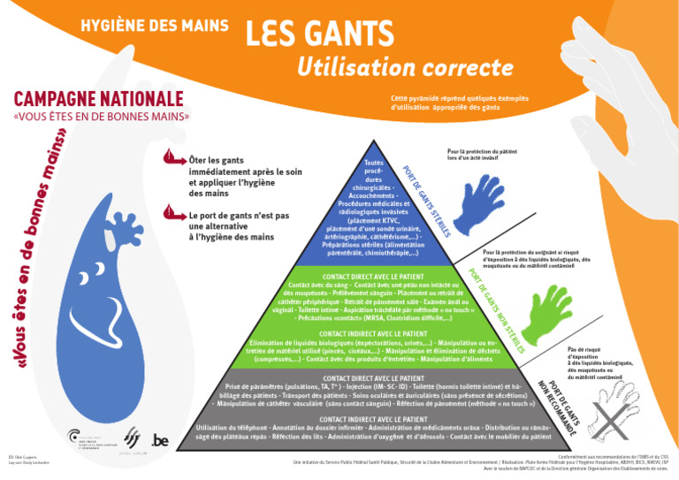 Pyramide Indications Port de Gants de Soins | PDF
