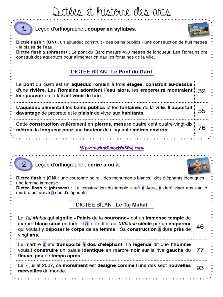 Fichier Dictees | PDF